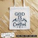 God is in Control Svg Png Eps Pdf Dxf Christian Digital Cutting File ...