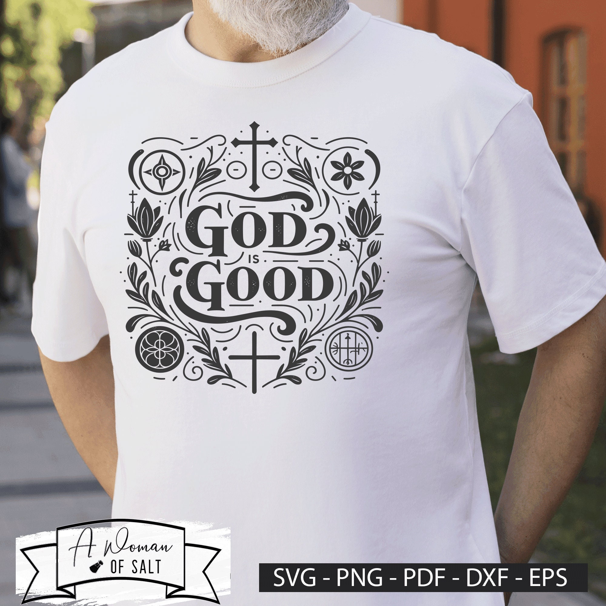 God is Good Svg, Christian Digital Files, Png Eps Pdf Dxf, Faith-based ...