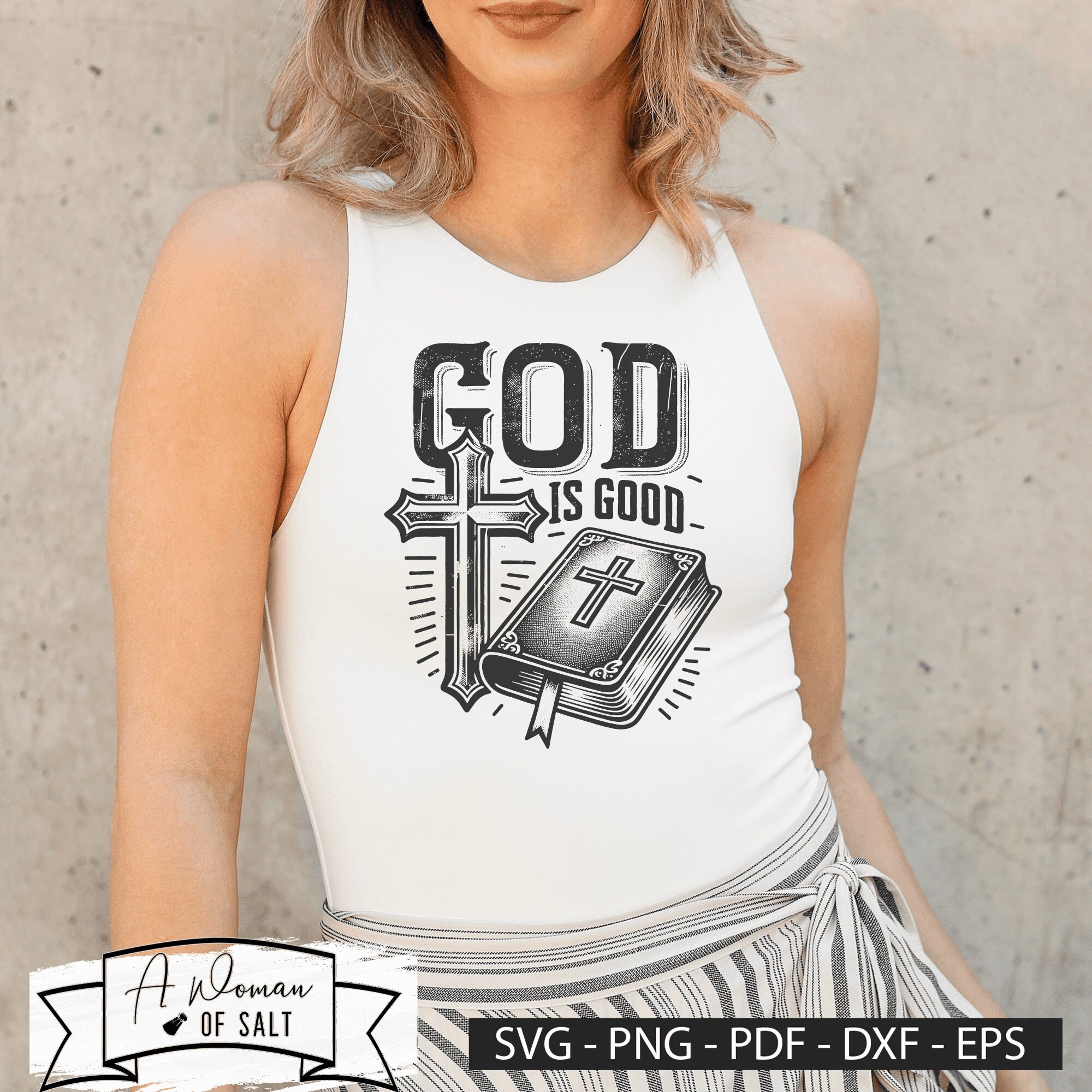 God is Good Svg & Png, Christian Eps Pdf Dxf, Digital Download Files ...