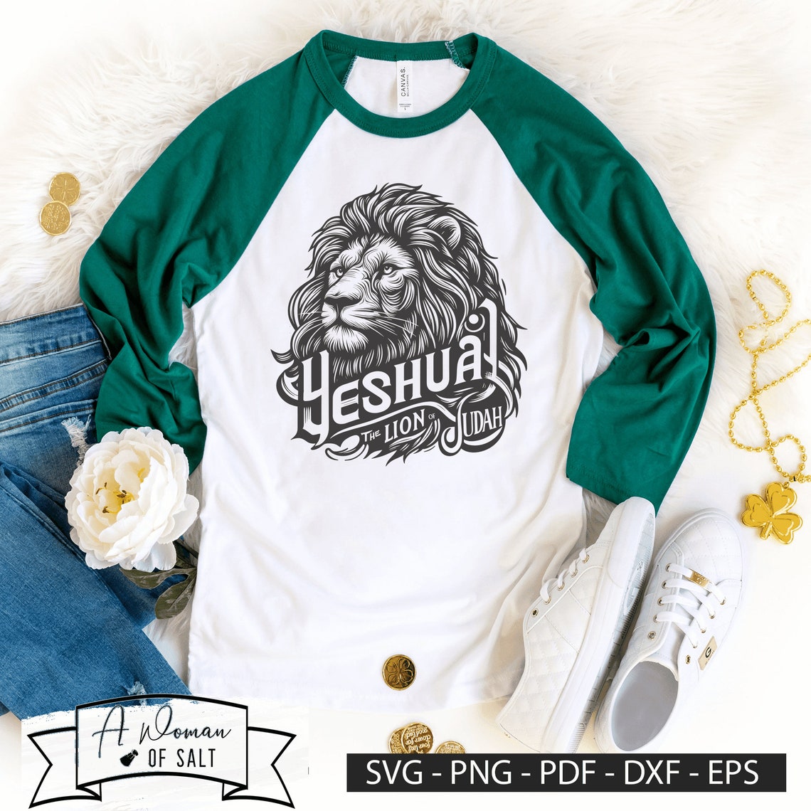 Yeshua the Lion of Judah Svg, Png, Eps, Pdf, Dxf Christian Digital ...