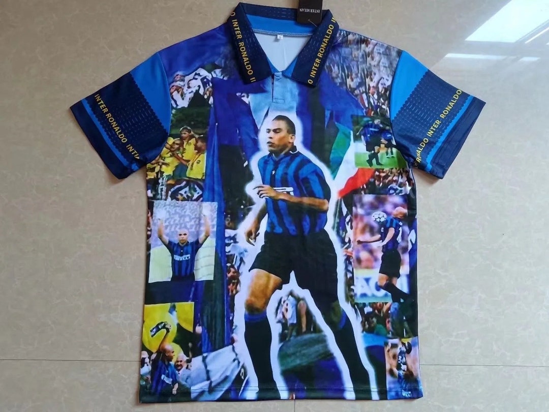 Retro 97-98 Inter Ronaldo 10 Special Version Jersey - Etsy
