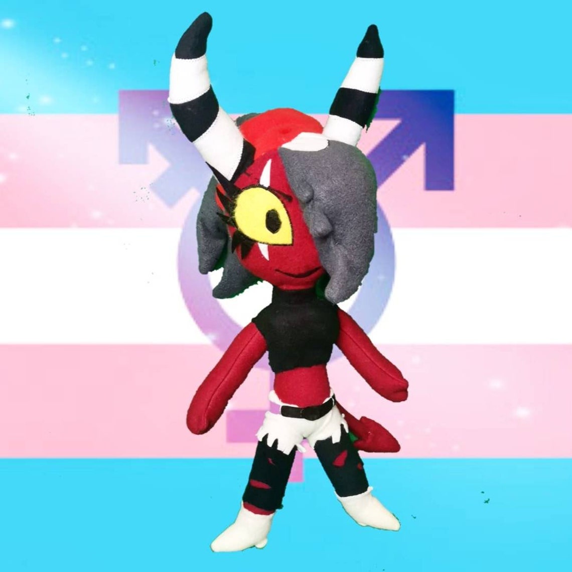 Sallie May Plush helluva Boss Helluva Boss Plush 50 Cm - Etsy