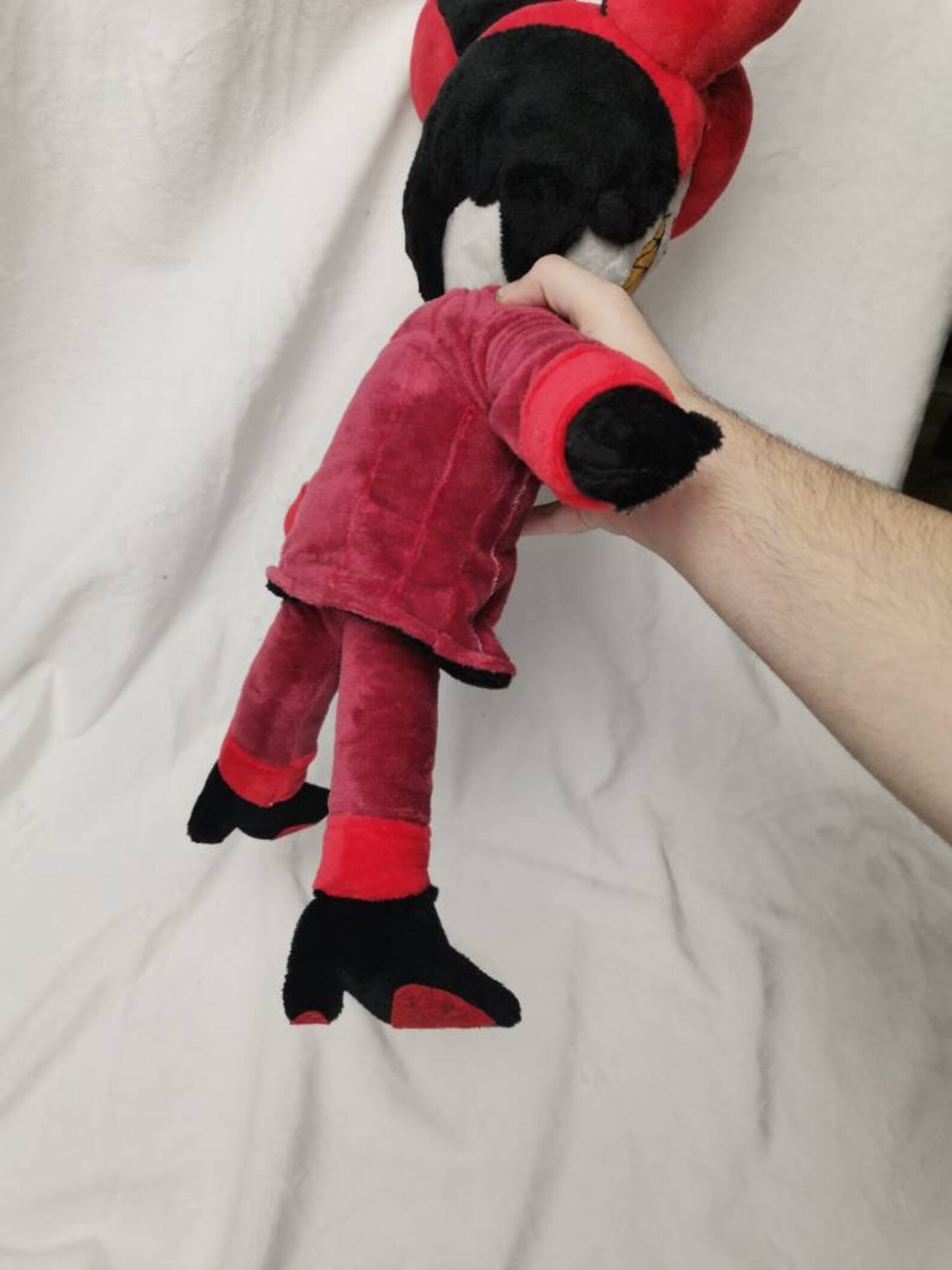 ALASTOR PLUSH 45cm 18 Inch Hazbin Hotel Plush Made - Etsy