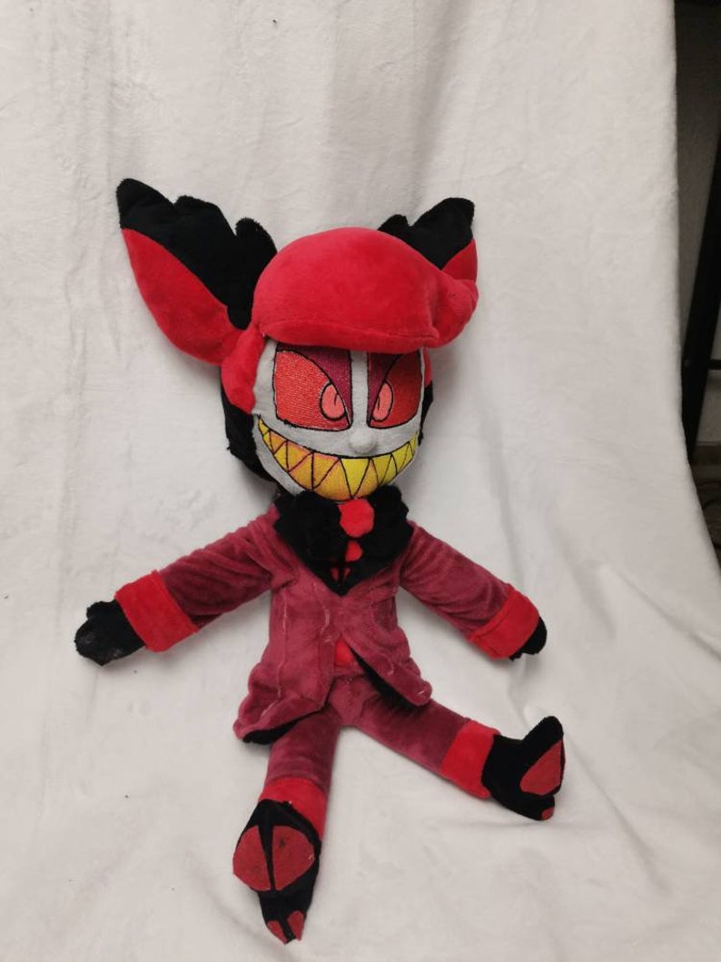 ALASTOR PLUSH 45cm 18 Inch Hazbin Hotel Plush Made - Etsy