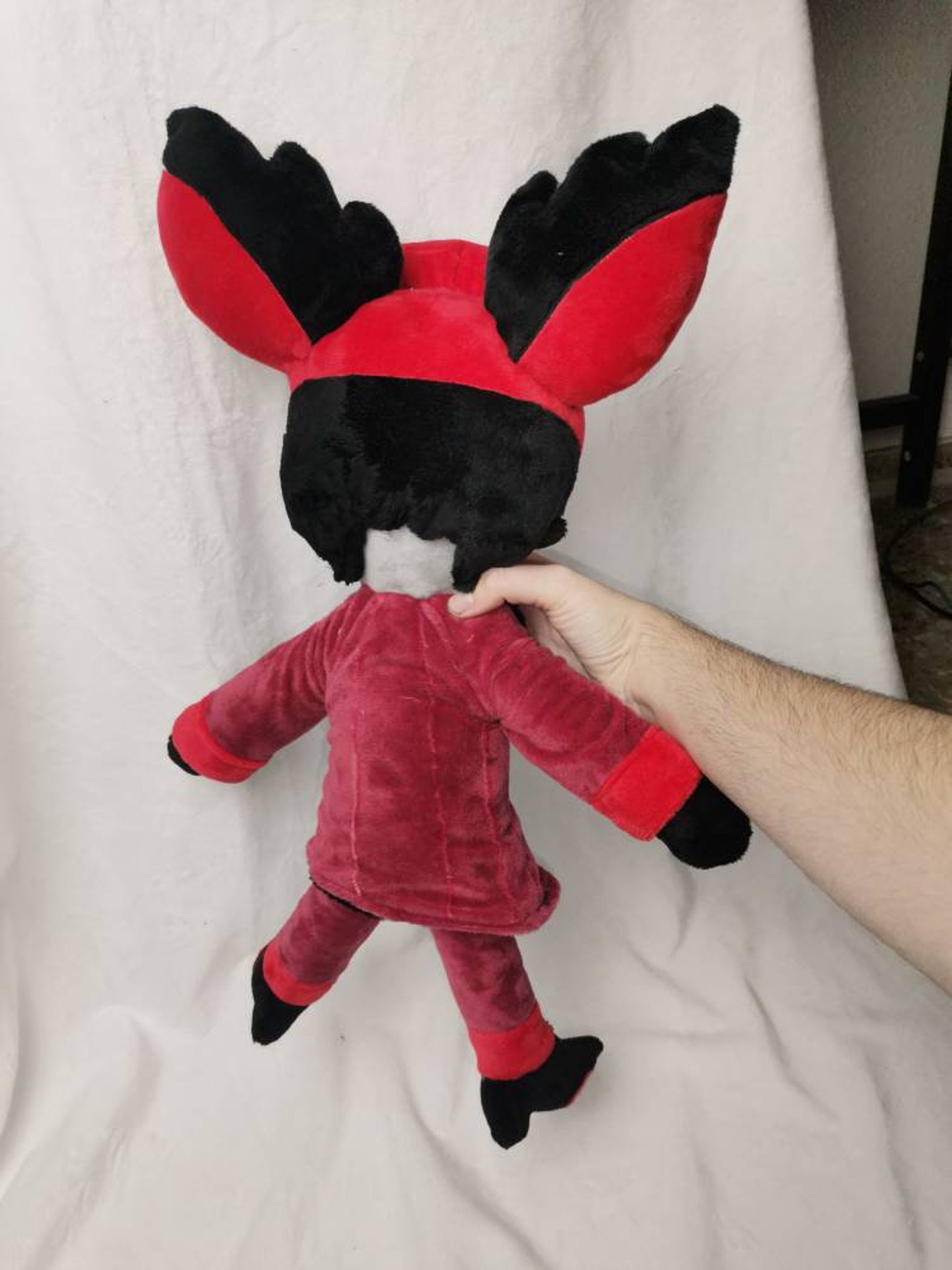ALASTOR PLUSH 45cm 18 Inch Hazbin Hotel Plush Made - Etsy