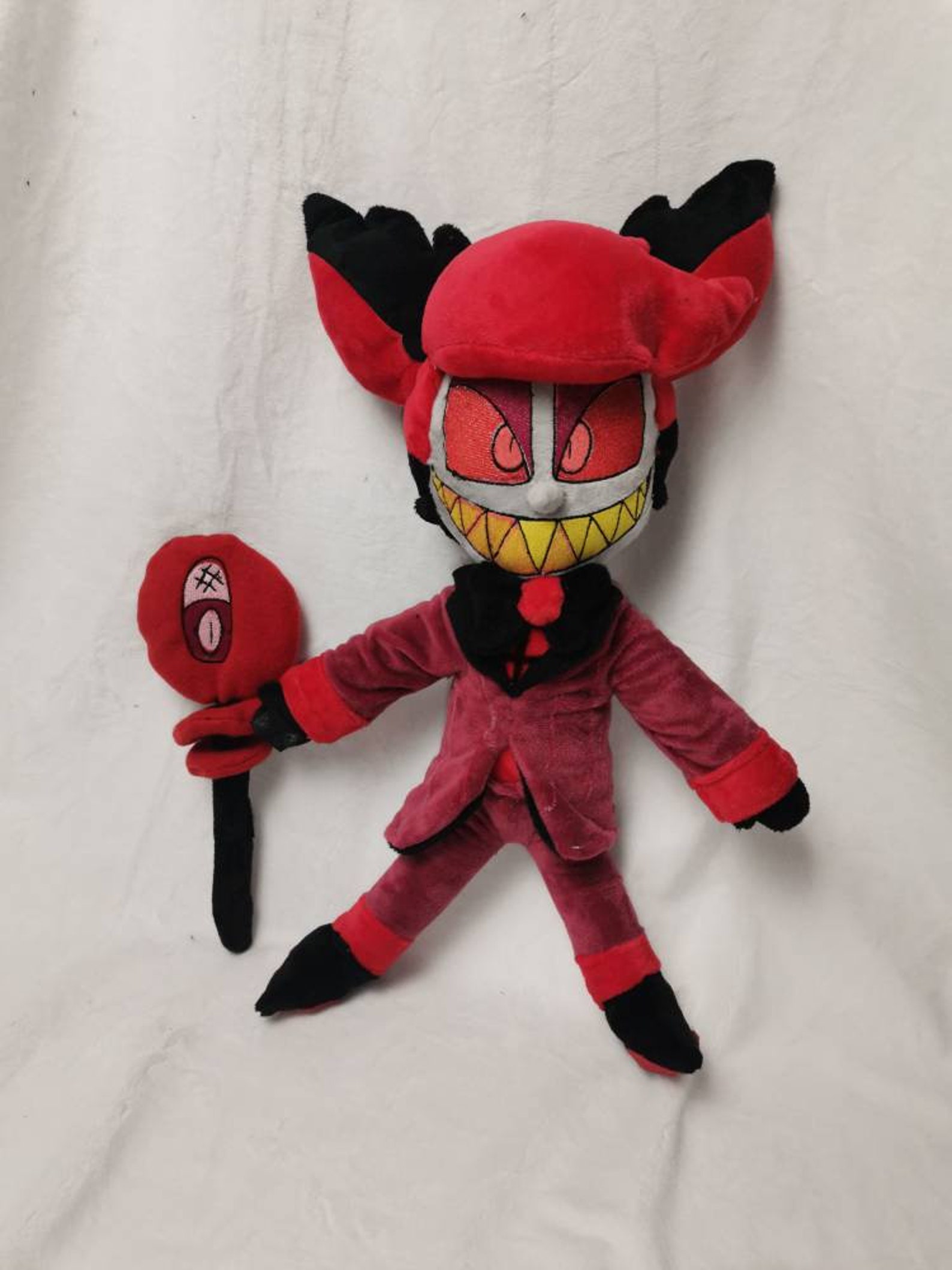 ALASTOR PLUSH 45cm 18 Inch Hazbin Hotel Plush Made - Etsy