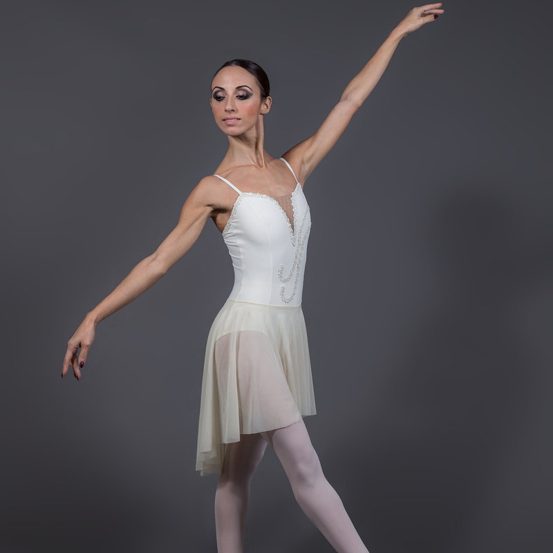 Grey Ballet Skirt - Etsy