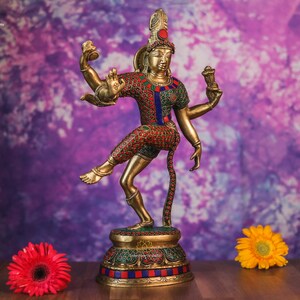 Ardhanarishwar Statue | Dancing Shiva Parvati | Half Shiva & Half ...