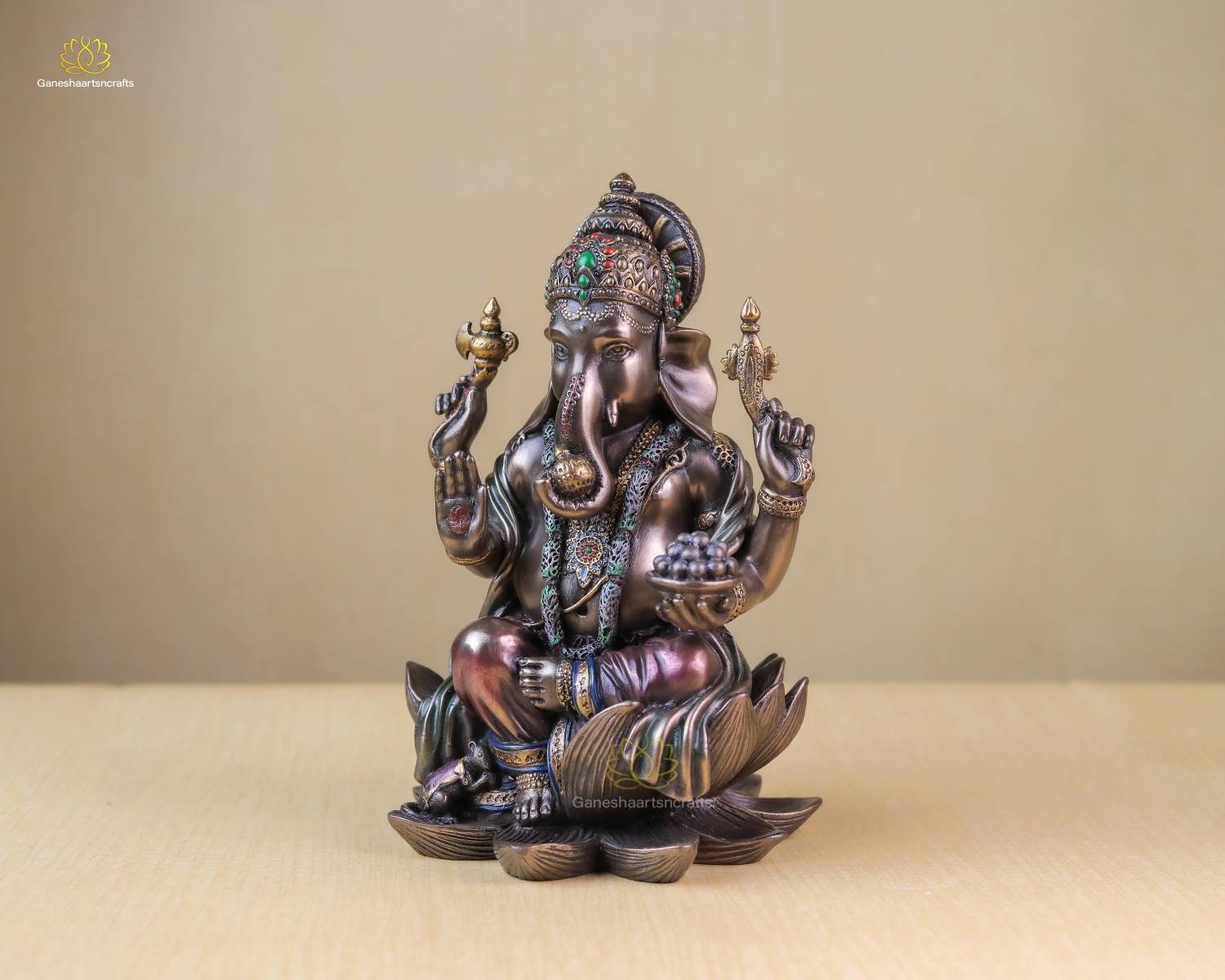 Ganesh Statue Lord Ganesha Sitting Ganesha Bronze | Etsy