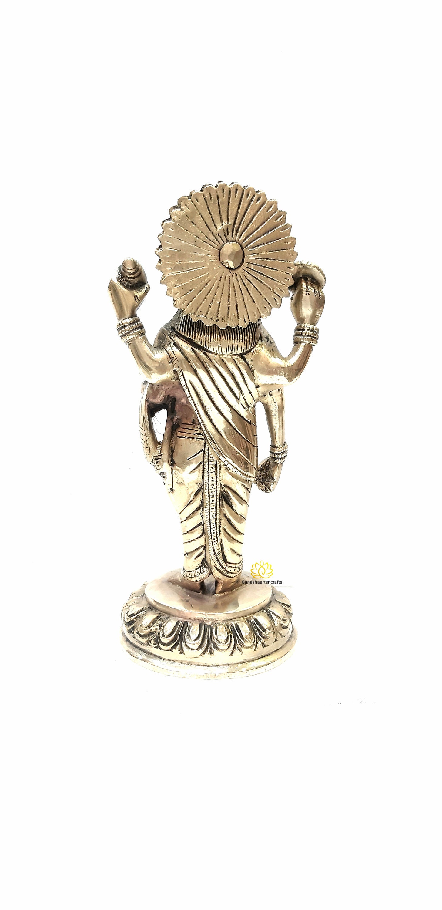 Dhanvantari Statue Lord Brass Dhanwantri God of Ayurveda | Etsy