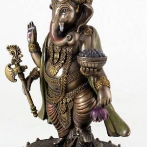 Lord Ganesha Standing Ganesha Idol Ganesh Statue God of | Etsy