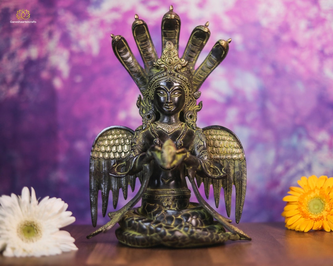 Naga-kanya Statue Snake Goddess Idol Snake Women Statue Snake of the ...