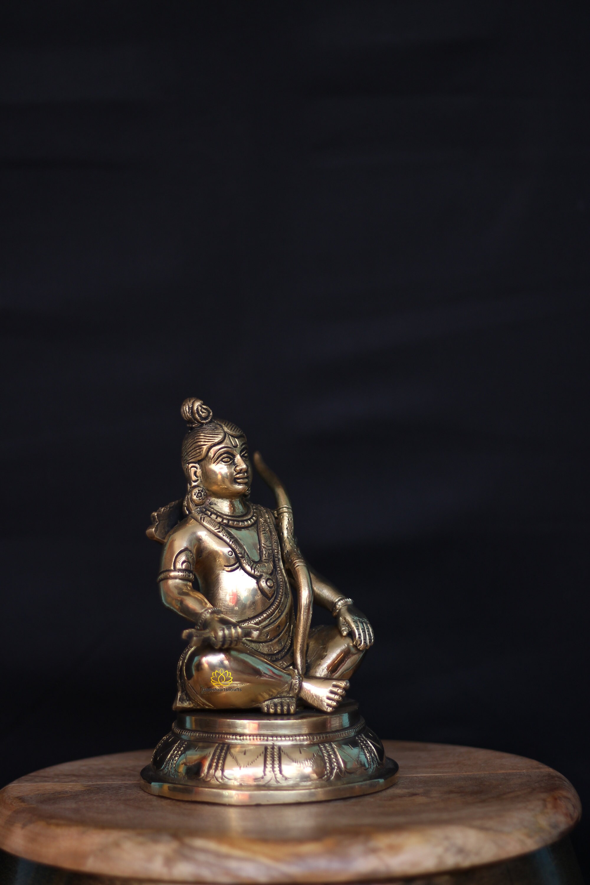 Lord Ram Statue Brass Lord Rama Statue Lord Ramchandra | Etsy