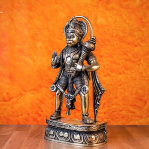Hanuman Statue | 31 CM | Lord Hanuman Idol | Brass Hanuman Statue ...