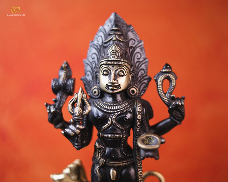 Bhairava Statue Brass Bhairav Statue Maha Kala Bhairava | Etsy