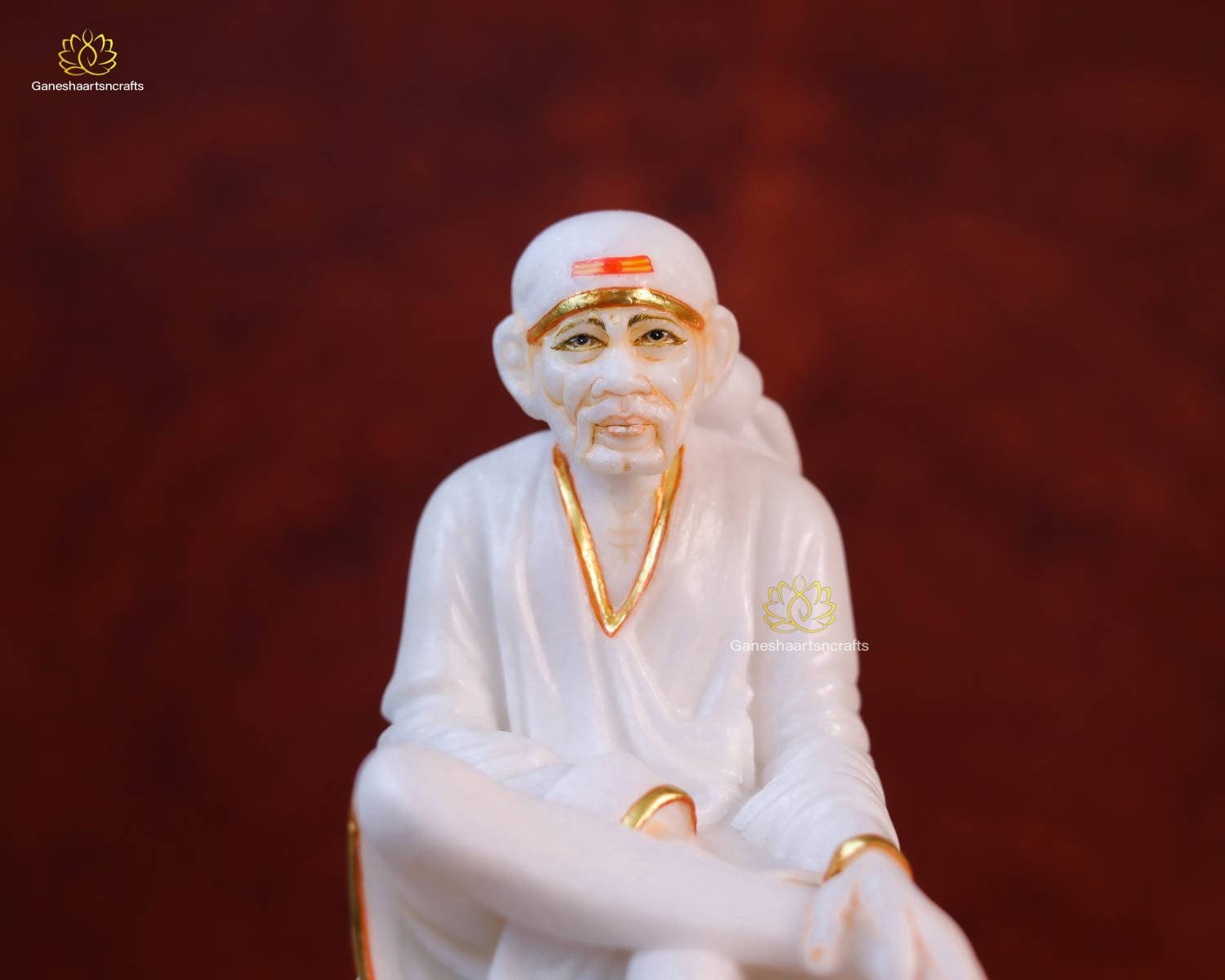 Sai Baba Statue Shirdi Sai Baba Pure Marble Sai Baba - Etsy