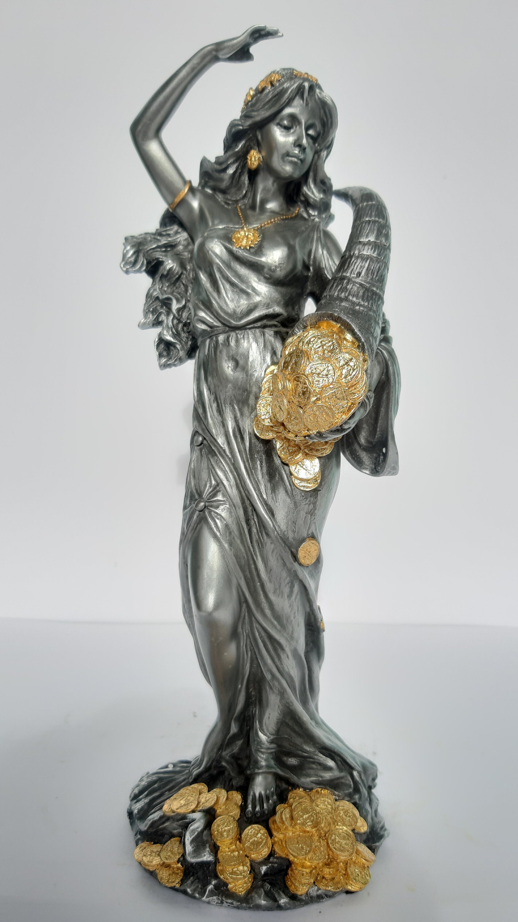 Fortune Roman Goddess Fortune Statue Tykhe Goddess of luck | Etsy