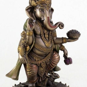 Lord Ganesha Standing Ganesha Idol Ganesh Statue God of | Etsy