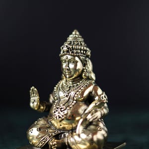 Kuber Idol | Lord Kuvera God | Kuberan | 12.5 Cmtall | God OF Wealth N ...