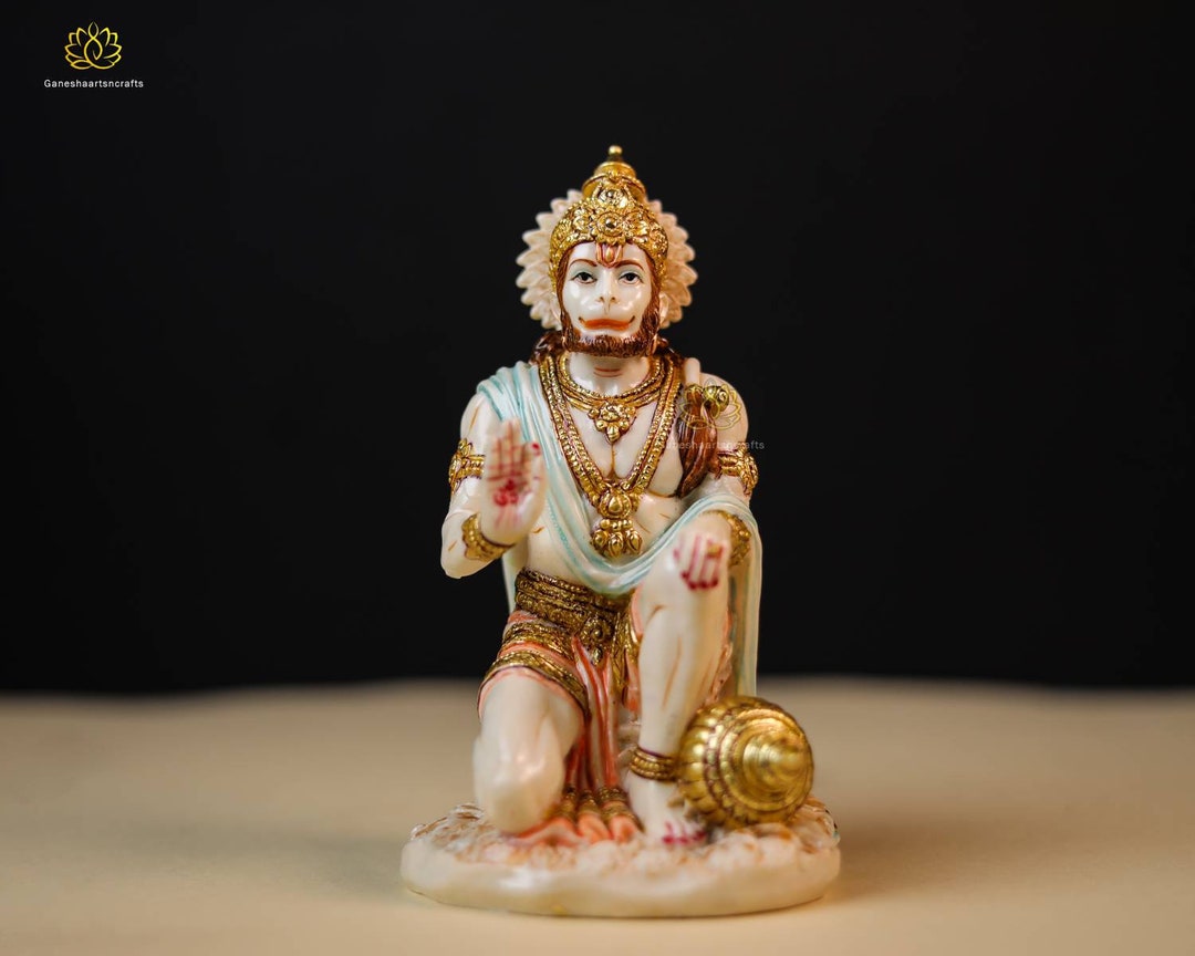 Hanuman Statue | Sitting Hanuman Statue | God of Strength | Celibacy ...