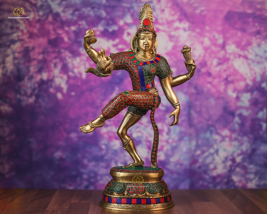 Ardhanarishwar Statue | Dancing Shiva Parvati | Half Shiva & Half ...