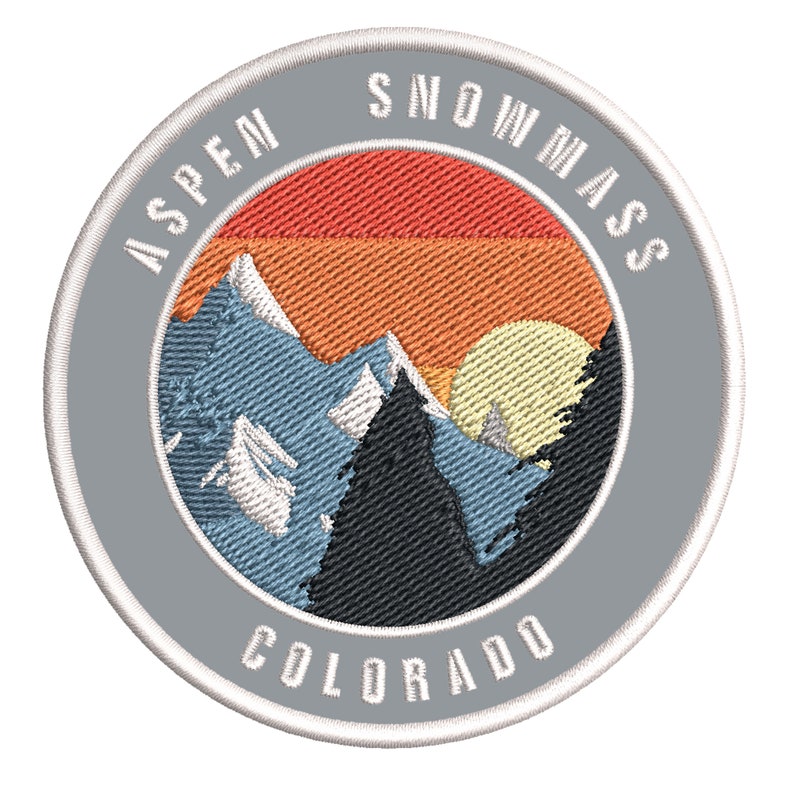Aspen Snowmass Colorado Ski Resort Patch 3.5 Embroidered - Etsy