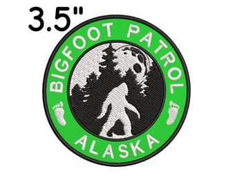 Bigfoot Patrol Patch - Etsy