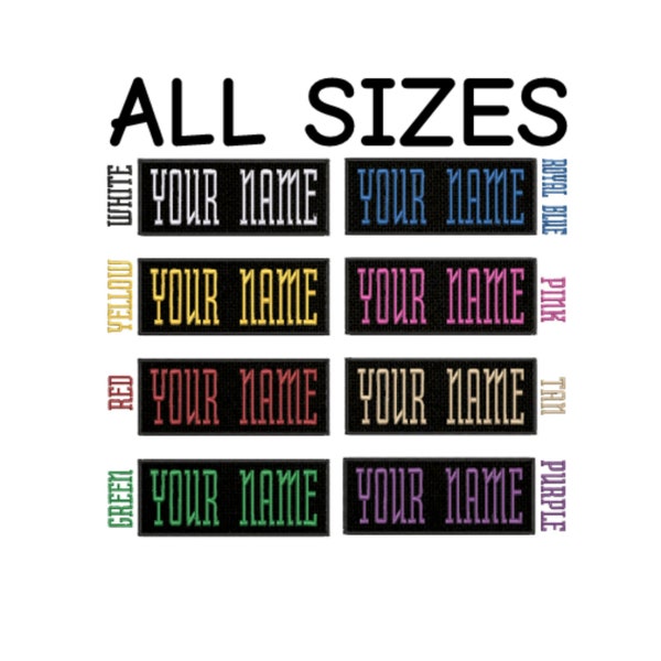 Military Jacket Name Tag - Etsy