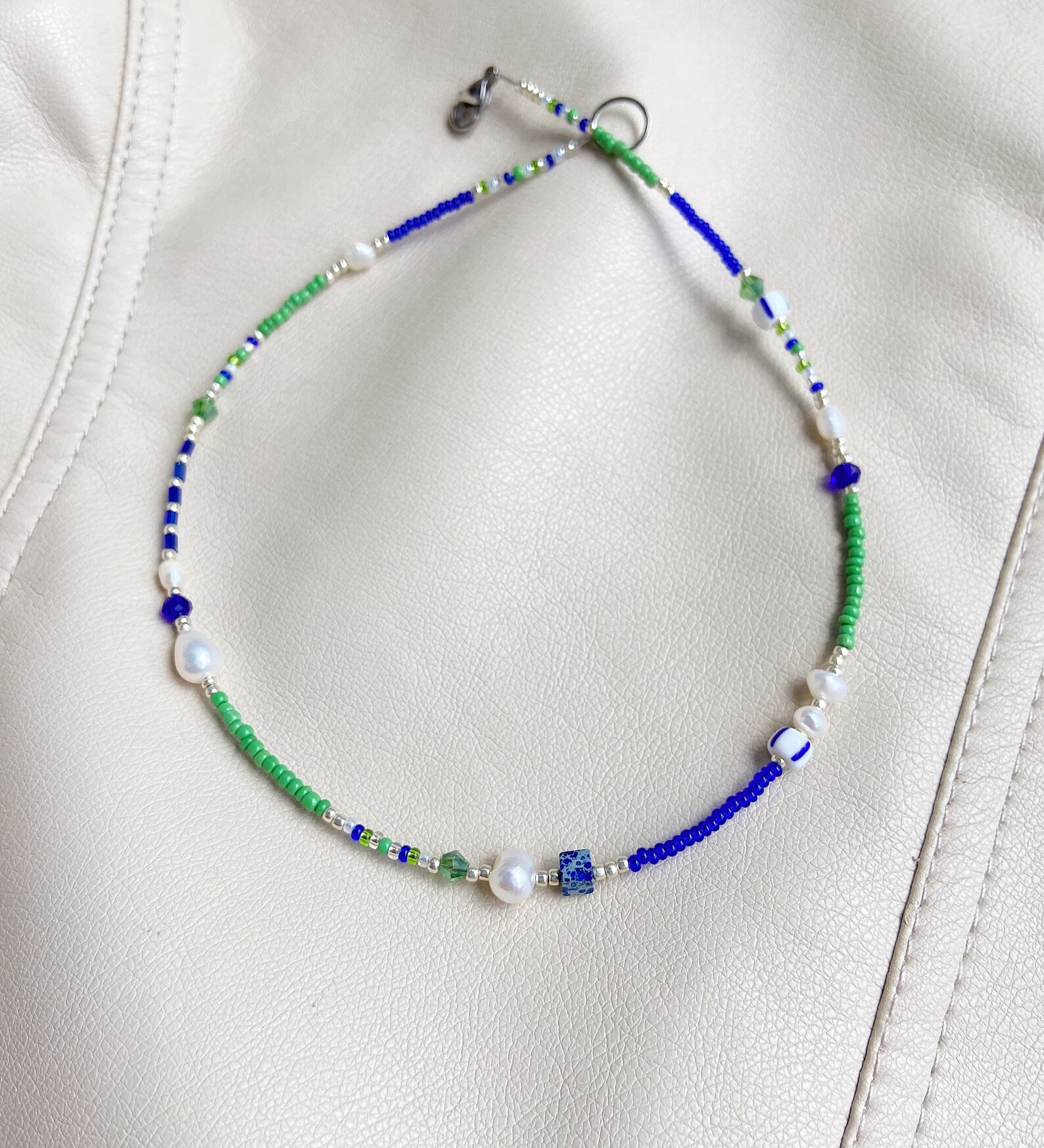 Beaded Necklaces Seed Bead Necklace Beaded Choker Necklace - Etsy