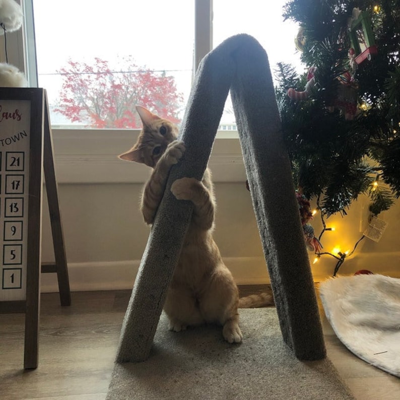 A-frame Cat Scratch Post/scratching Post/cat - Etsy