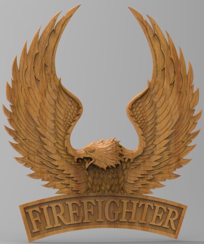 3d Stl FIREFIGHTER STL BIRD Stl File Digital Download 3D - Etsy.de
