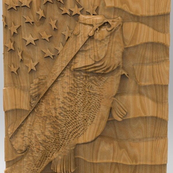 Bass Fish Stl Files - Etsy