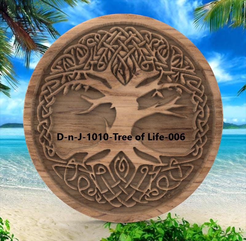 3d Stl Models, 6-trees of Life Series, D-n-j-1010-tree of Life Series ...
