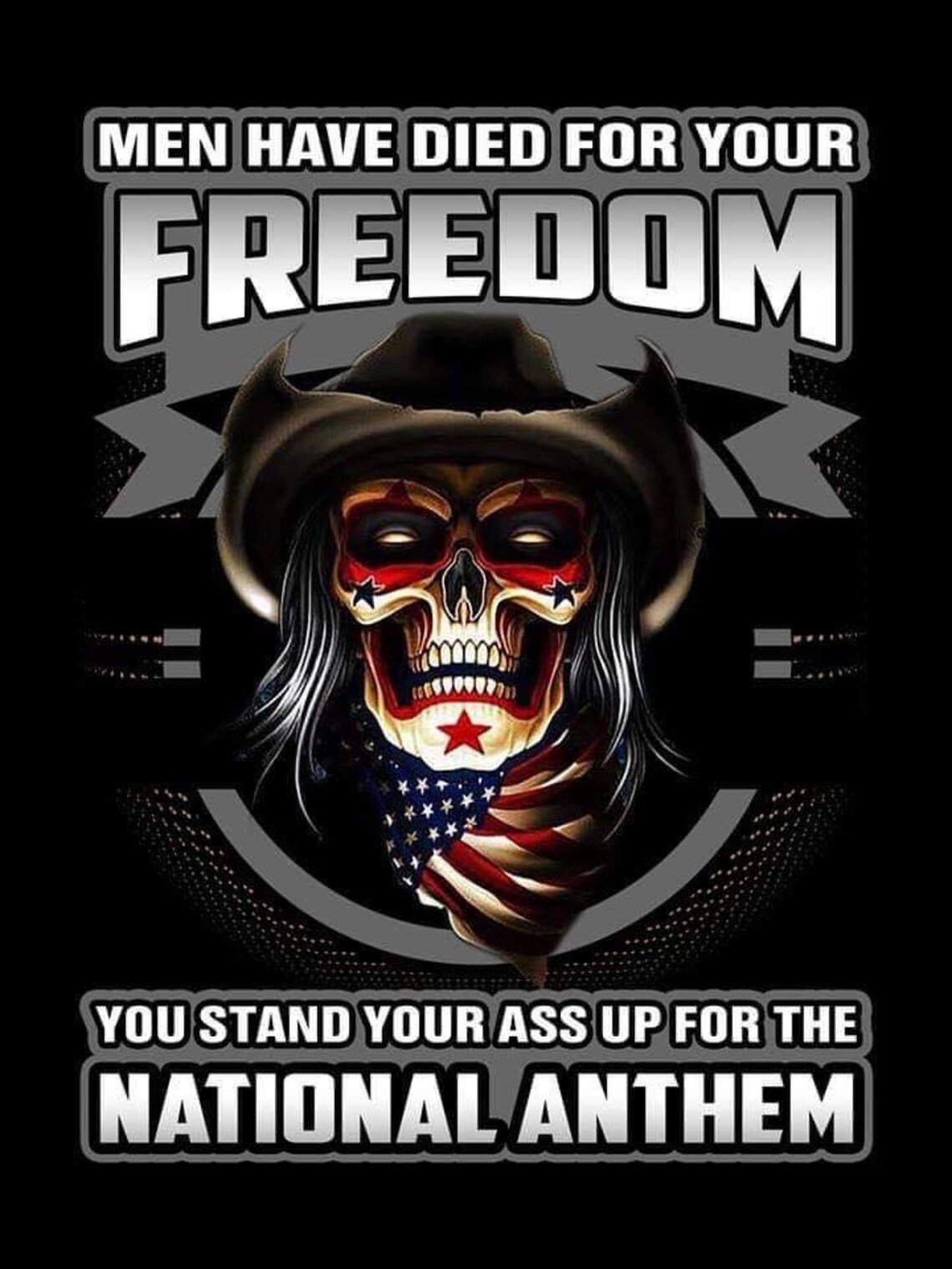 3d Stl Models, CNC Model, Freedom Skull Stand for the Flag , D-n-j-0370 ...