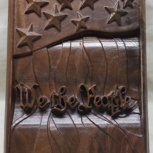 3d Stl Models, CNC Model, US Flag, We the People, United States Model ...