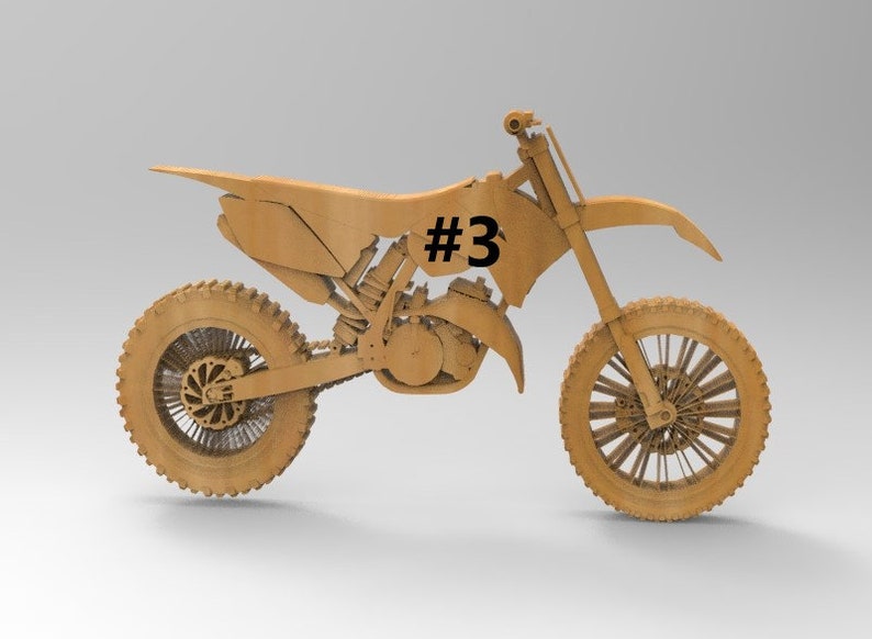 3d Stl 14 Stl Models CNC Model D-n-j-motorcycle - Etsy