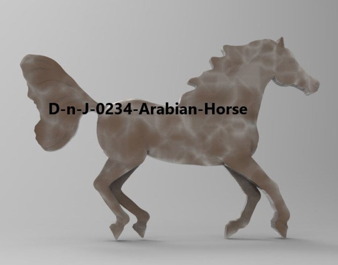 3d Stl Models Horses Series-doug's Horses-10 Models - Etsy