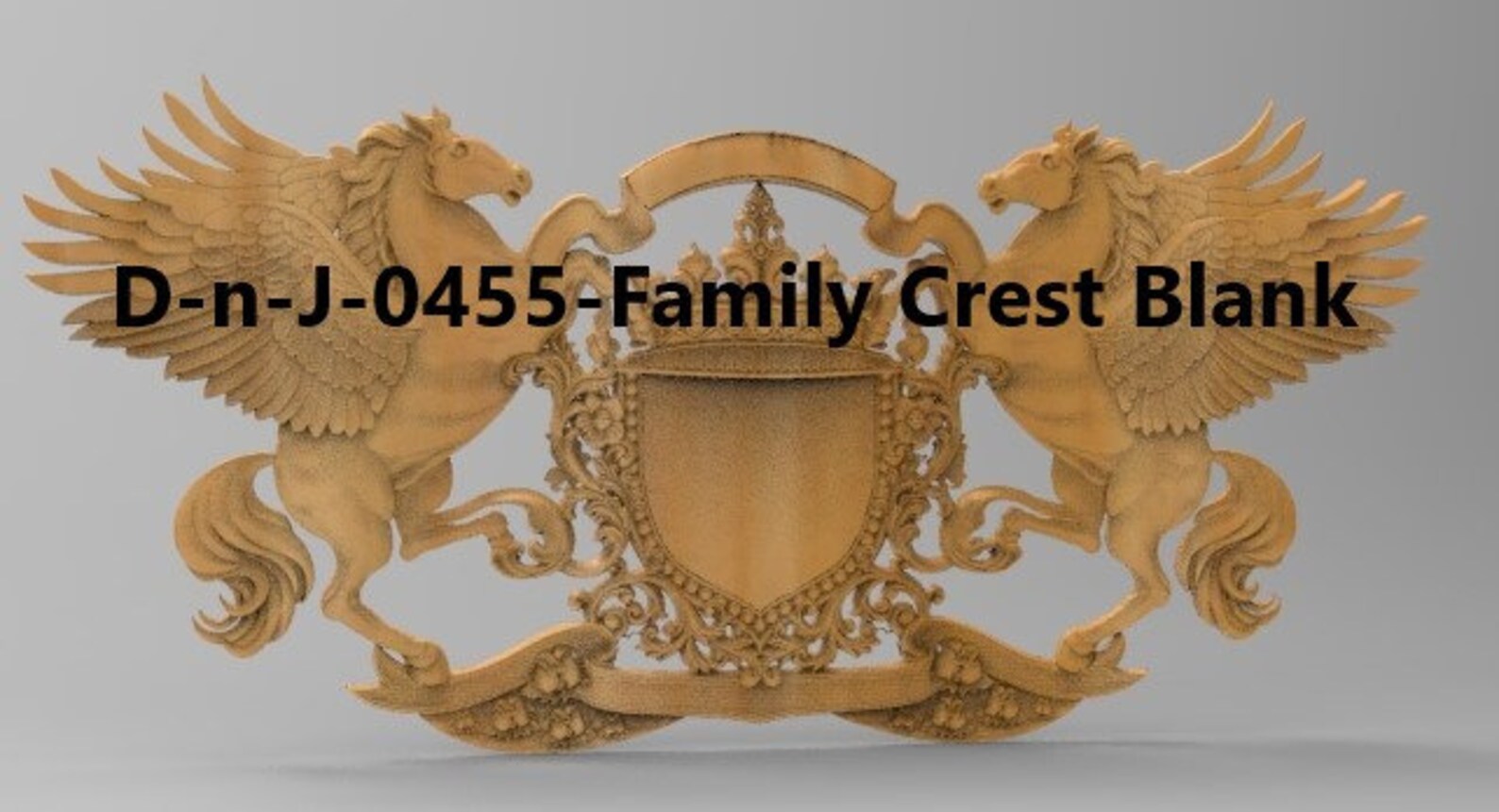 3d Stl Models, 2.5d, 3d, Stl/dxf, CNC Model, Horses, Crest, D-n-j-0455 ...