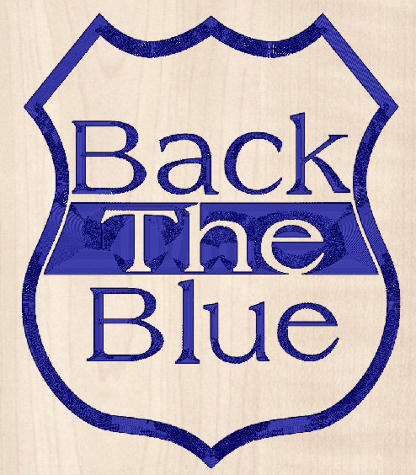 2.d Dxf Svg Police Plaque Badge D-n-j-0311 | Etsy