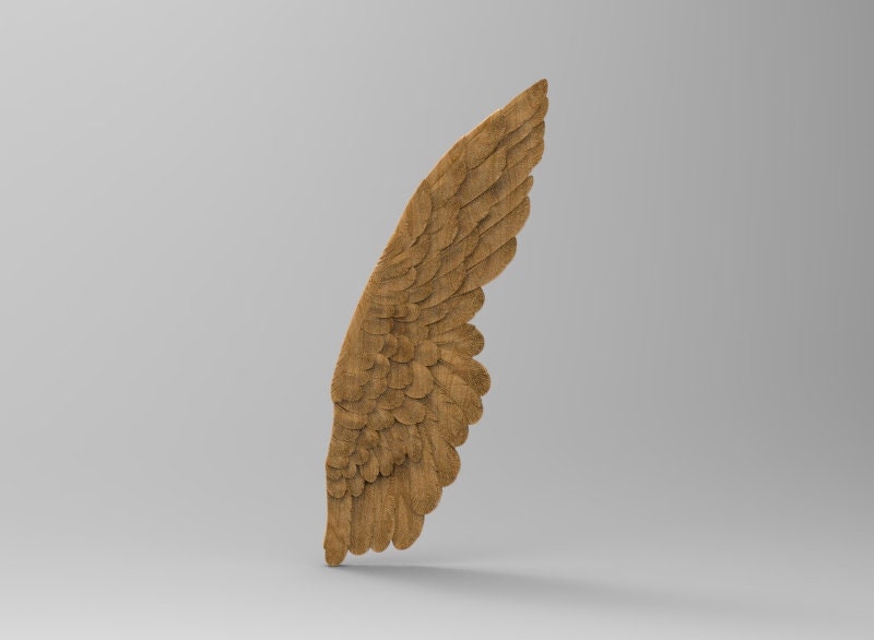 3d Stl Models, Angel Wings, D-n-j-0218-0219-left-right-angel Win - Etsy