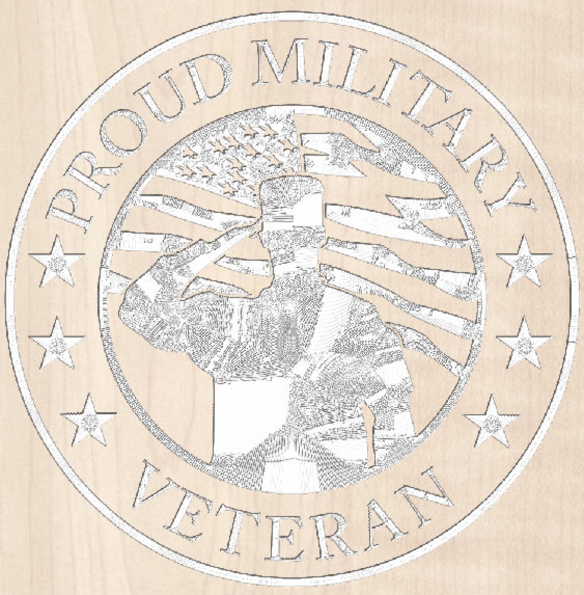 2d Dxf CNC Military, Veteran, D-n-j-0310 - Etsy