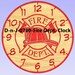 2d Dxf Svg, CNC Model, Fire Dept. Clock, First Responder Clock, D-n-j ...