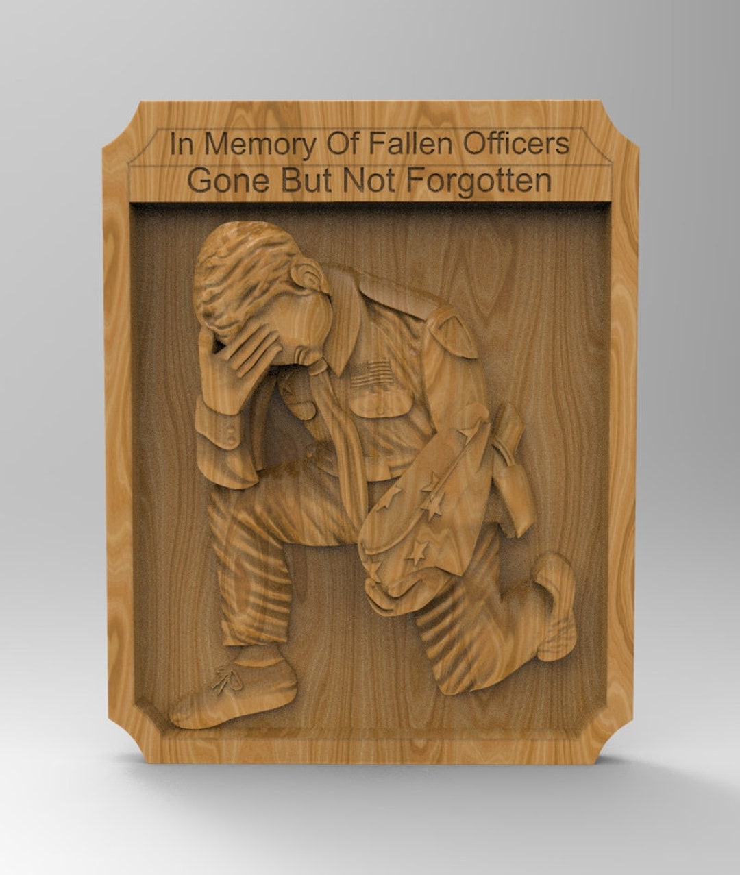 3d Stl Models, Stl, CNC Model Fallen Officer, D-n-j-0171 - Etsy