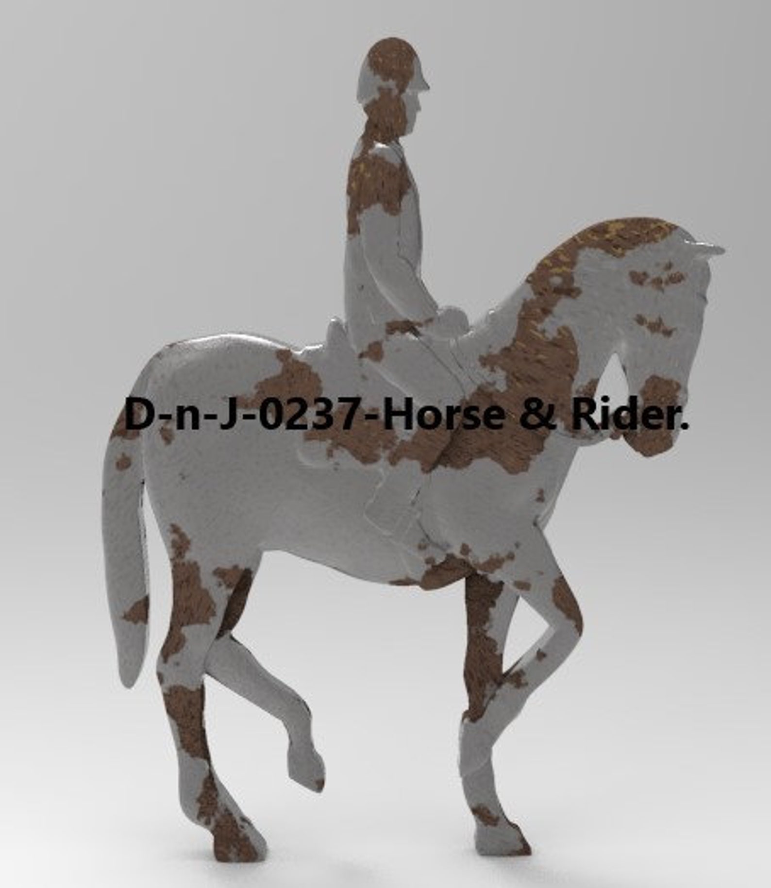 3d Stl Models Horses Series-doug's Horses-10 Models - Etsy