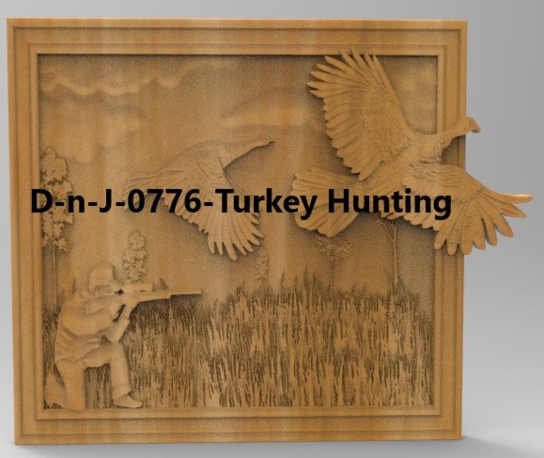 3d Stl Models, Stl, CNC Model, Hunting, Turkey, D-n-j-0776-turkey ...