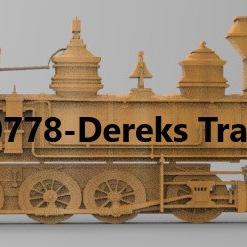 Laser Cut Locomotive - Etsy