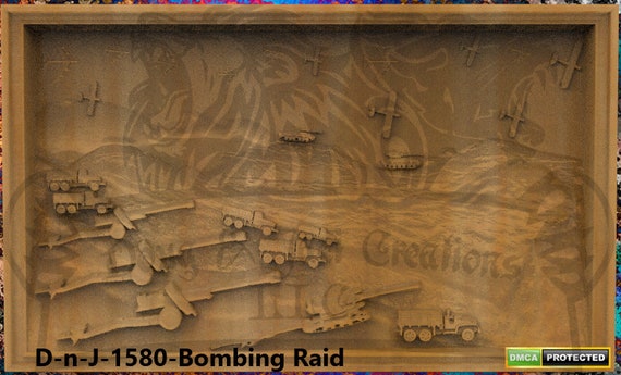 3d Stl Military Combat Scenery Patriotic - Etsy