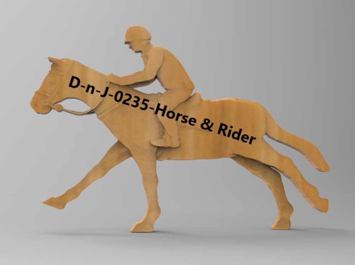 3d Stl Models Horses Series-doug's Horses-10 Models - Etsy