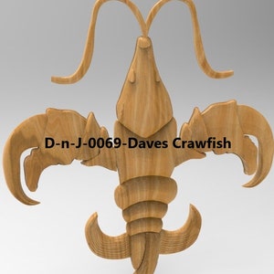 3d Stl Models, CNC Model, Crawfish Series D-n-j-crawfish Series-069,070 ...