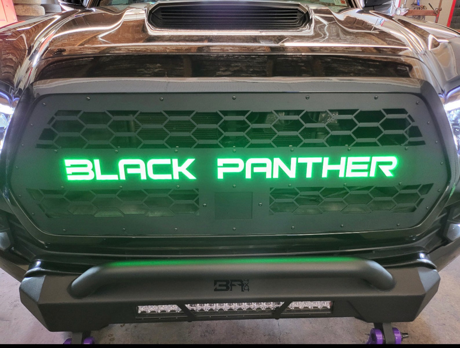 Custom Raptor Laser Cut LED Grille for 2016 2021 Tacoma - Etsy